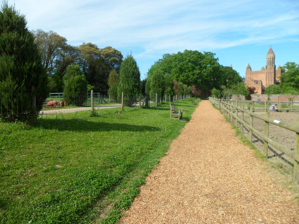 Quarr Abbey walk with homemade cakes on the beautiful Isle of Wight